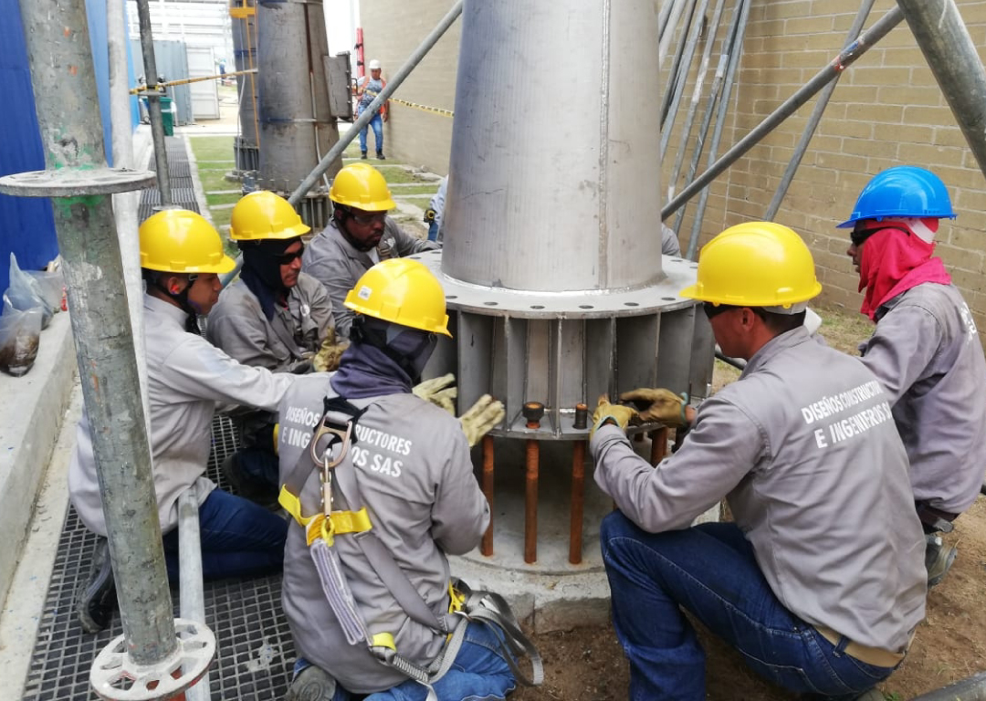 Chimenea y Caldera para Bosch – Postobón - DICOING PROYECTOS DE INGENIERÍA