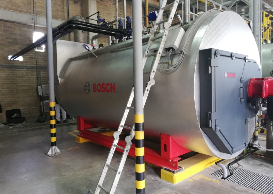 Chimenea y Caldera para Bosch – Postobón - DICOING PROYECTOS DE INGENIERÍA